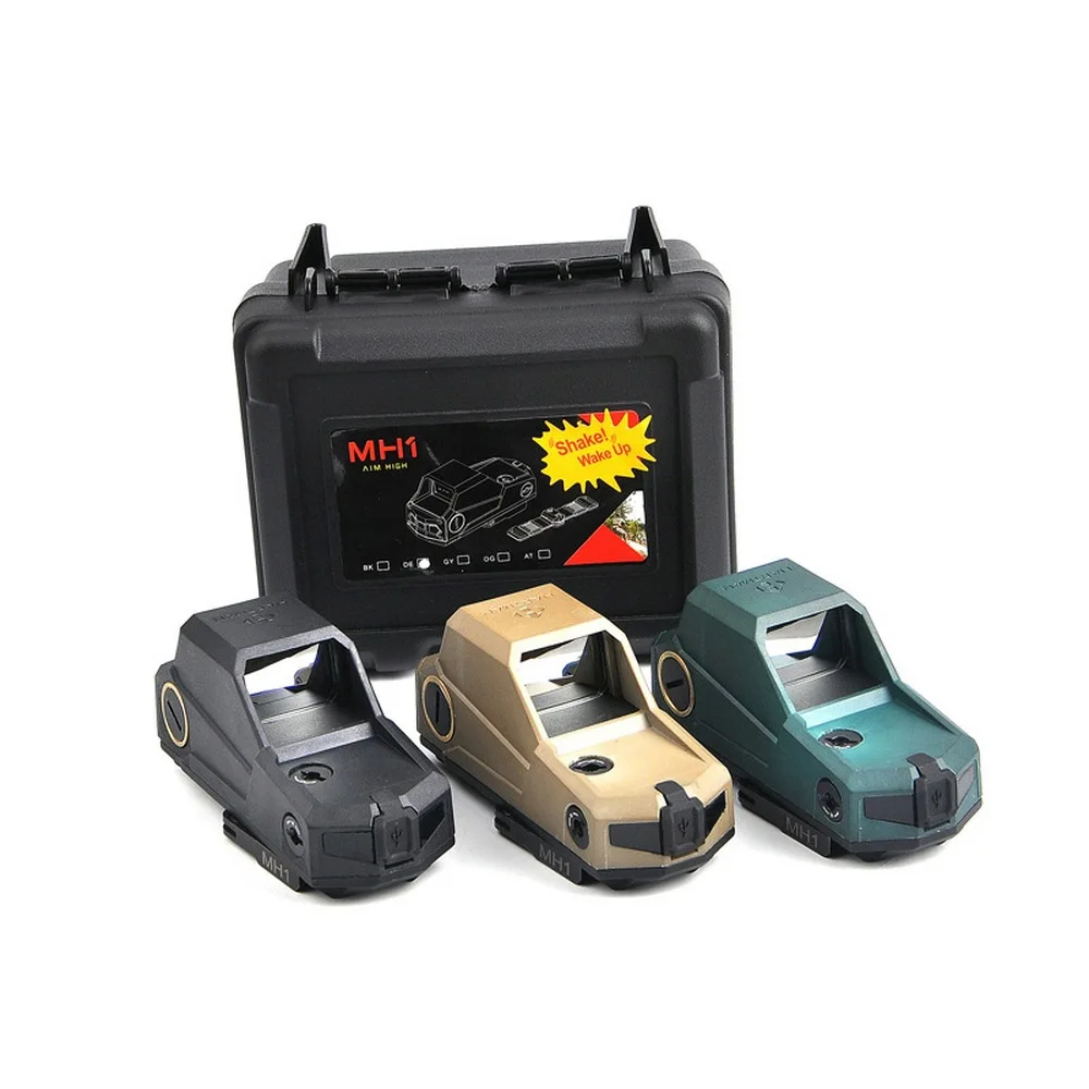 2022 New MH1 USB Rechargeable Red Dot Sight Pistol Sight With Dual ...