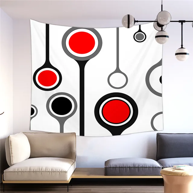 Red And White Tapestry | atelier-yuwa.ciao.jp