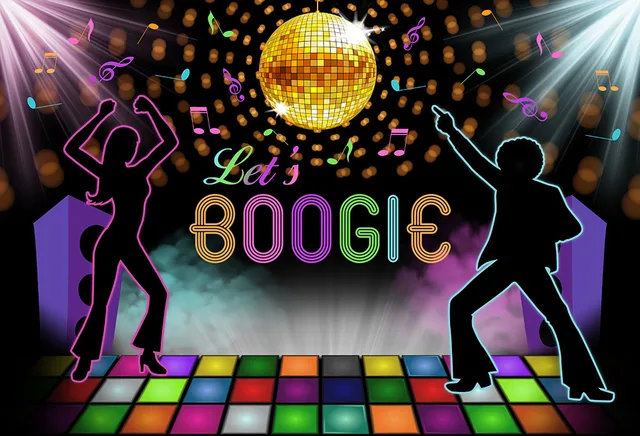 Disco Party Background