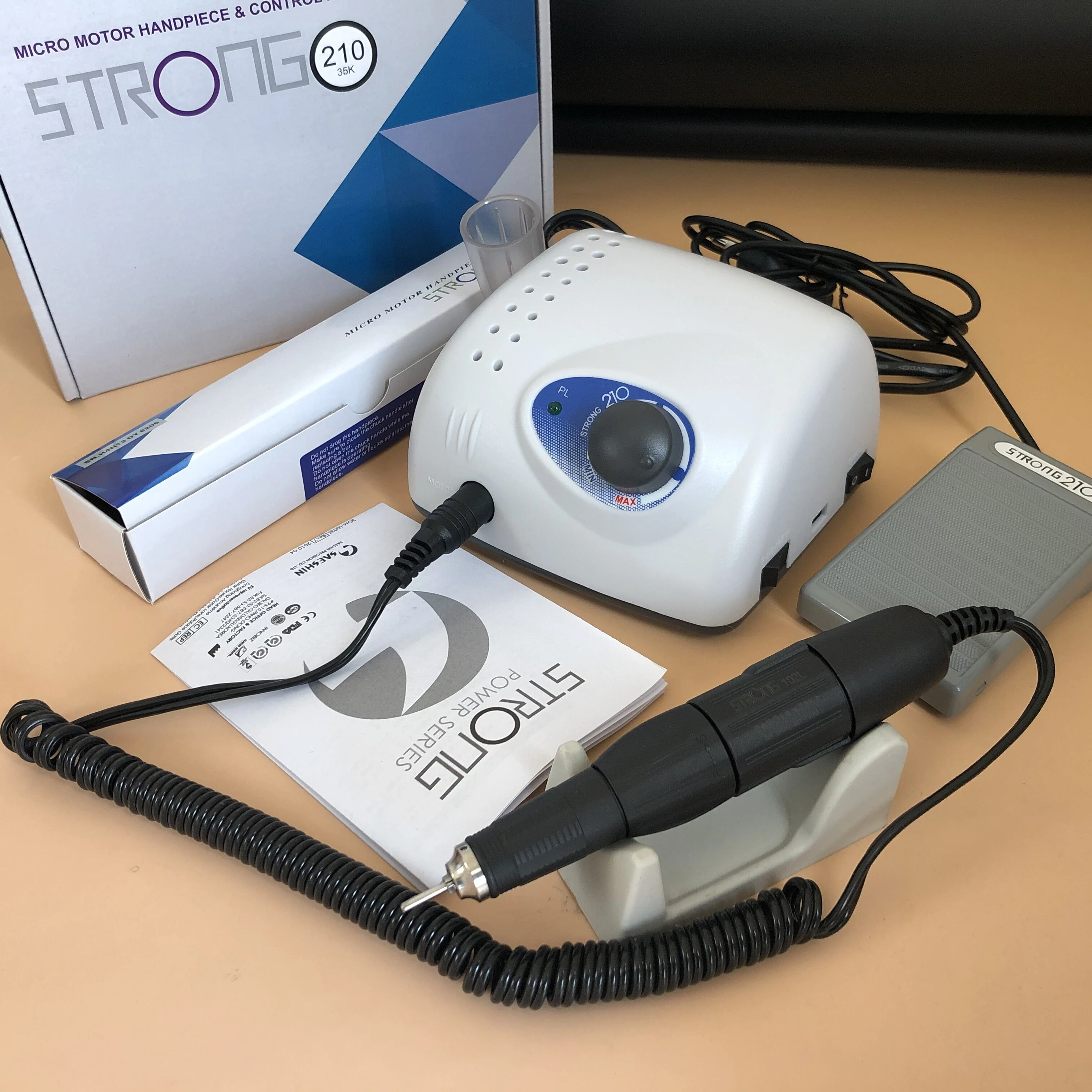 35000rpm Dental Lab Micromotor Strong 210 +strong 102l 35k Polishing ...