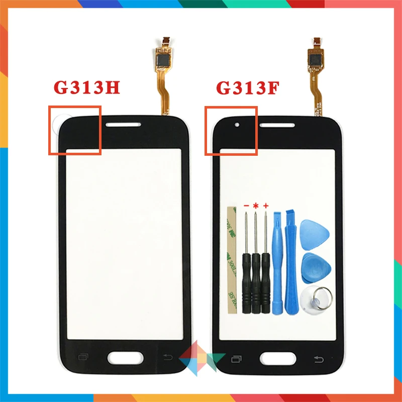 Panel de cristal frontal para Samsung Galaxy DUOS Ace 4 G313 G313F ...