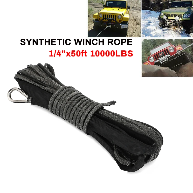15M-10000LBS-Synthetic-Winch-Rope-Line-Recovery-Cable-For-Jeep-Off-Road ...