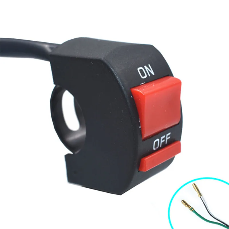 Universal-Motorcycle-Handlebar-Flashing-Switch-Moto-Light-Switch-ON-OFF ...
