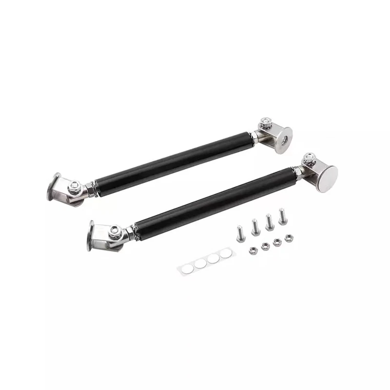 Universal-Racing-Adjustable-Front-Rear-Bumper-Lip-Splitter-Support-Bar ...