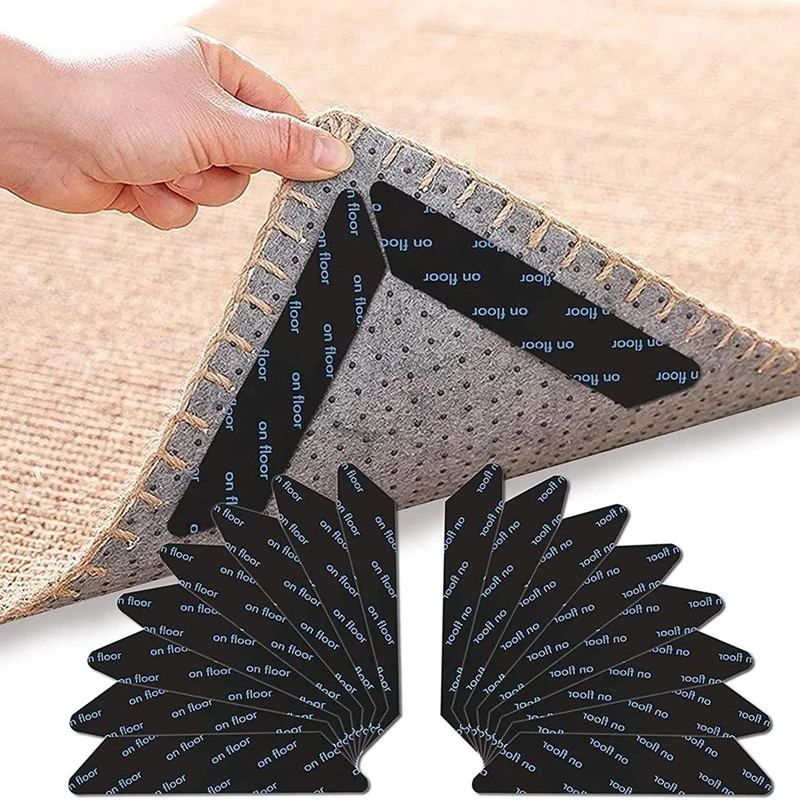 8pcs-Carpet-anti-slip-Anti-Curling-patch-Reusable-Washable-Carpet-Patch ...