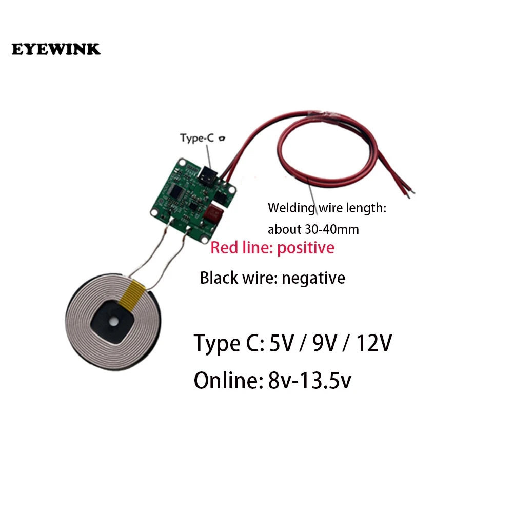 15w/20w High Power 5v 12v Fast Charging Wireless Charger Transmitter ...