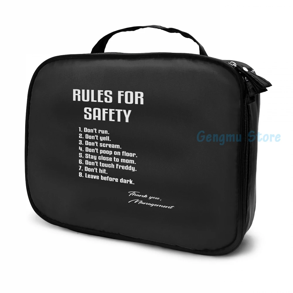 F Naf Safty Rules Poster