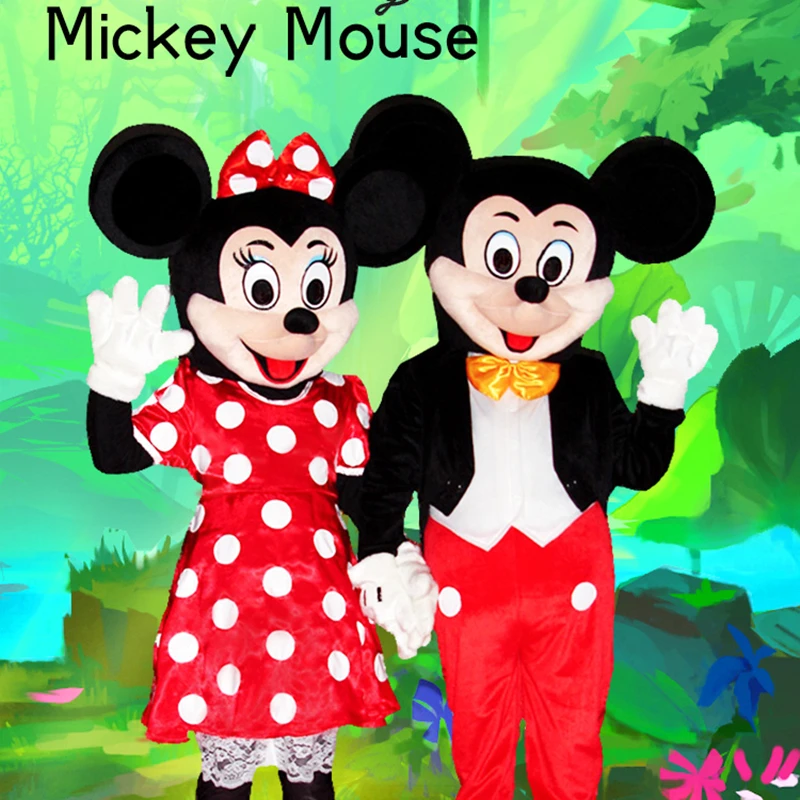 Hot Sale Classic Mickey Mouse Minnie Mouse Adult New Mascot Costume ...