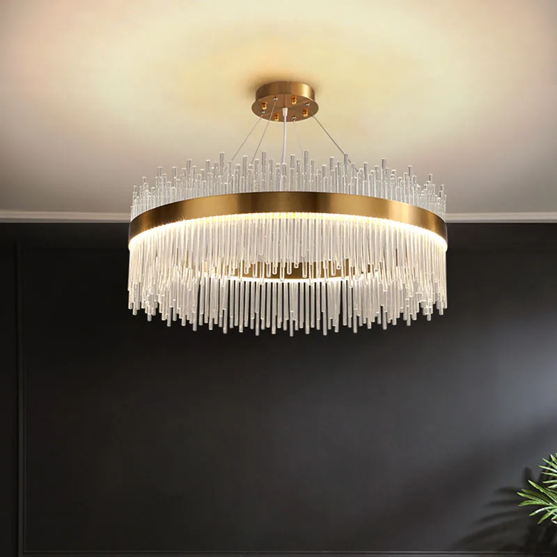 Modern-Round-LED-Crystal-Chandelier-Dining-Room-Rectangle-Design ...