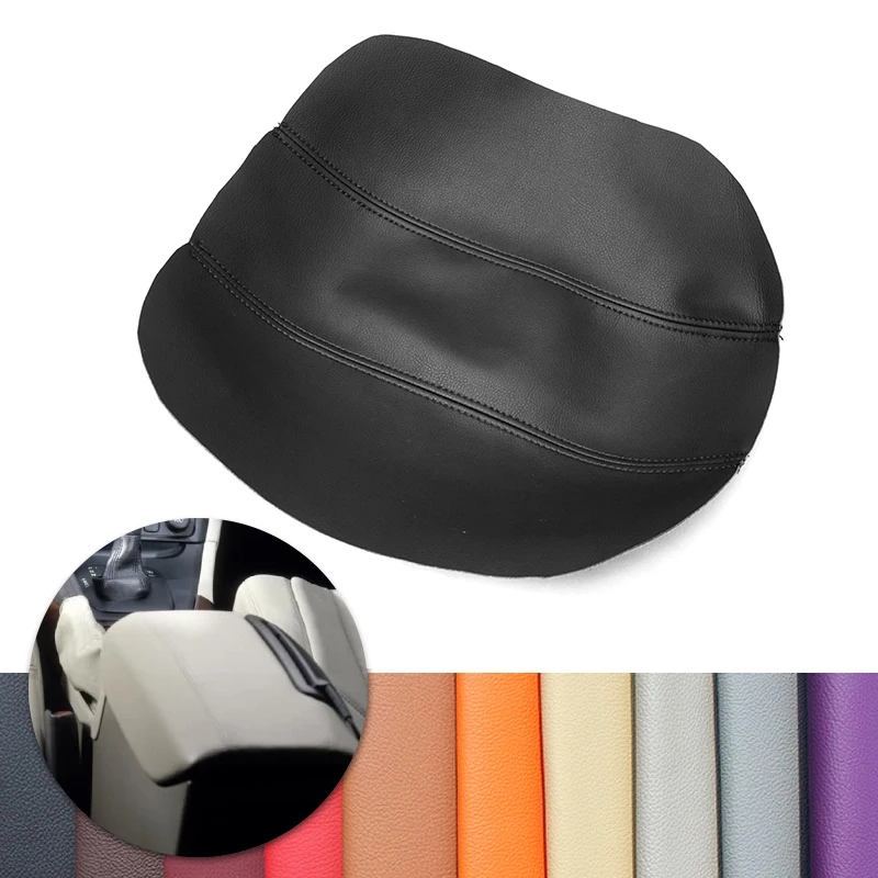 Car-styling-Center-Console-Control-Armrest-Box-Microfiber-Leather-Cover ...