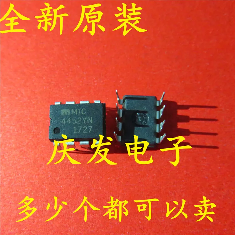 Mic4452para, 4452para, dip8, mic4452, original, novo, 1 pedido, 10 ...