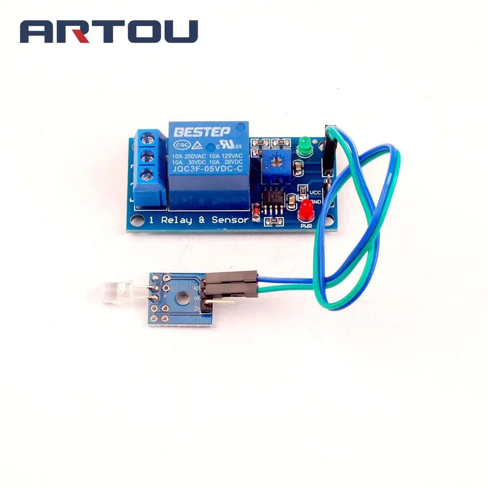 DC-5V-12V-with-Small-Board-1-Channel-1CH-Light-Detection-Photosensitive ...