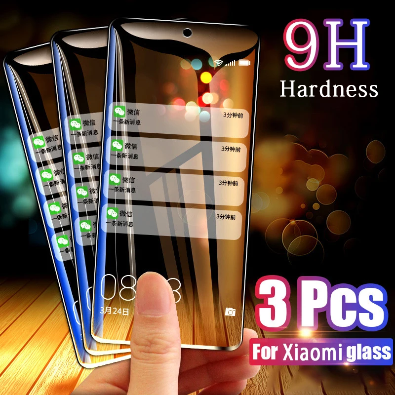 Vidrio Protector 9H para Xiaomi Mi 9 9se A3 CC9 CC9e Play, Protector de pantalla, vidrio de ...