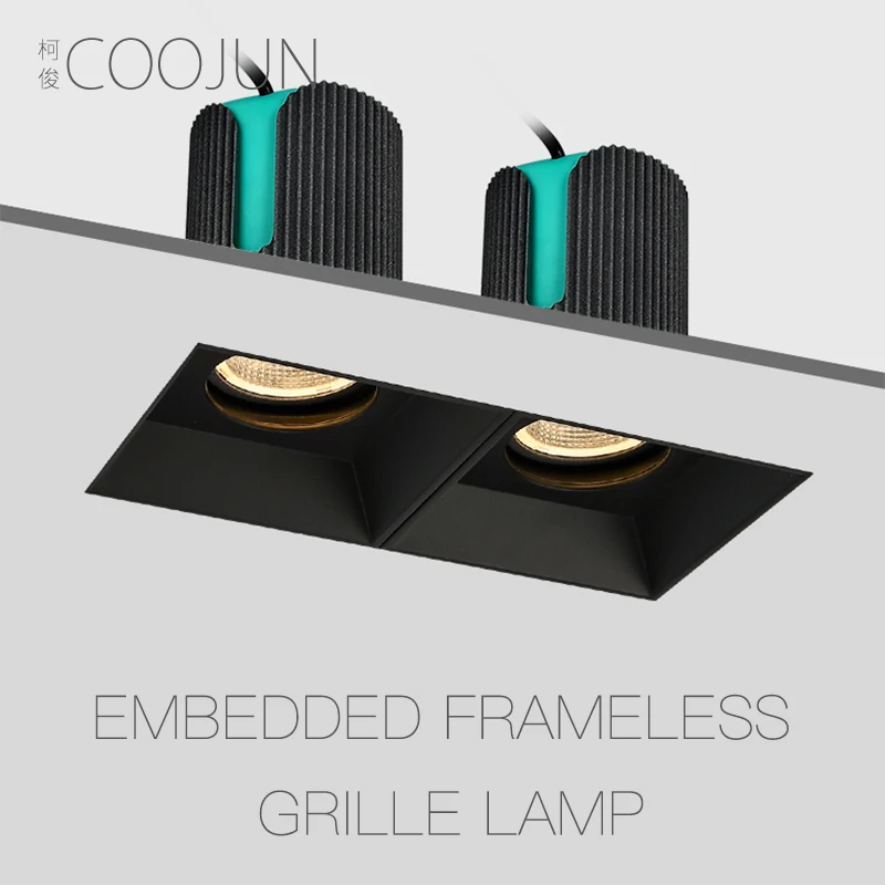 COOJUN Frameless Spotlight Easy to Installed 3000K 4000K Home style for ...