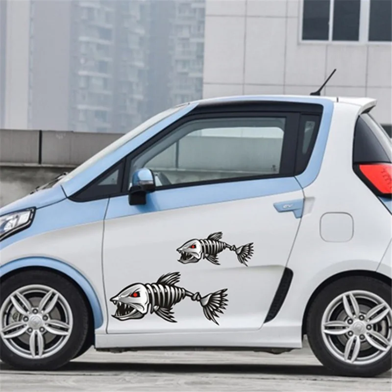 1 Pair 3D Car Sticker Waterproof Cartoon Animals Window Body Decal ...