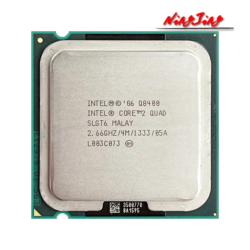 Procesador Intel Core 2 Quad Q8400 2,6 GHz Quad Core Quad Thread CPU 4M ...