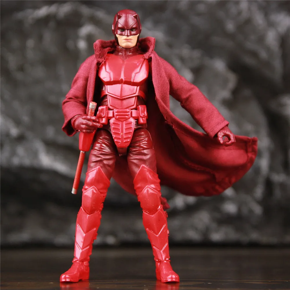 Marvel Daredevil Matt Murdock 6" Action Figure Custom Armoured Cape ...