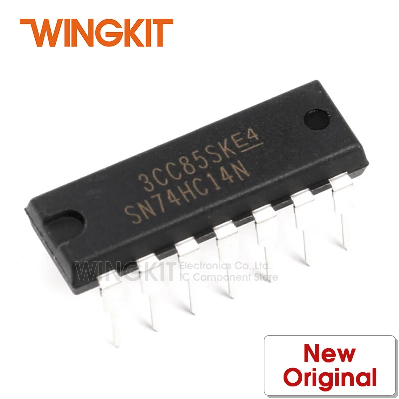 5 uds SN74HC14N PDIP14 SN74HC14 74HC14N 74HC14 4HC14 PDIP 14 Hex ...