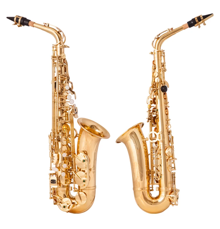 Saxofone Alto AISIWEIER Mib Eb Laqueado ou Envelhecido - Marinos Music ...