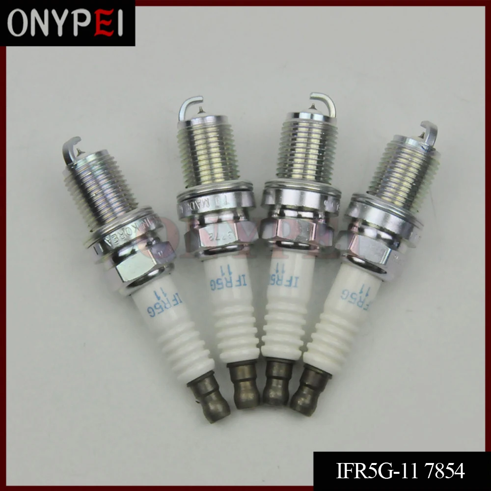 4-PCS-IFR5G-11-7854-Platinum-Spark-Plug-Fit-Hyundai-Azera-Sonata-Tucson ...