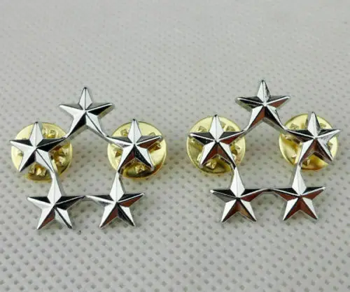 Clásico REPRO WW2 par de oficial del ejército de EE. UU. 5 estrellas ...