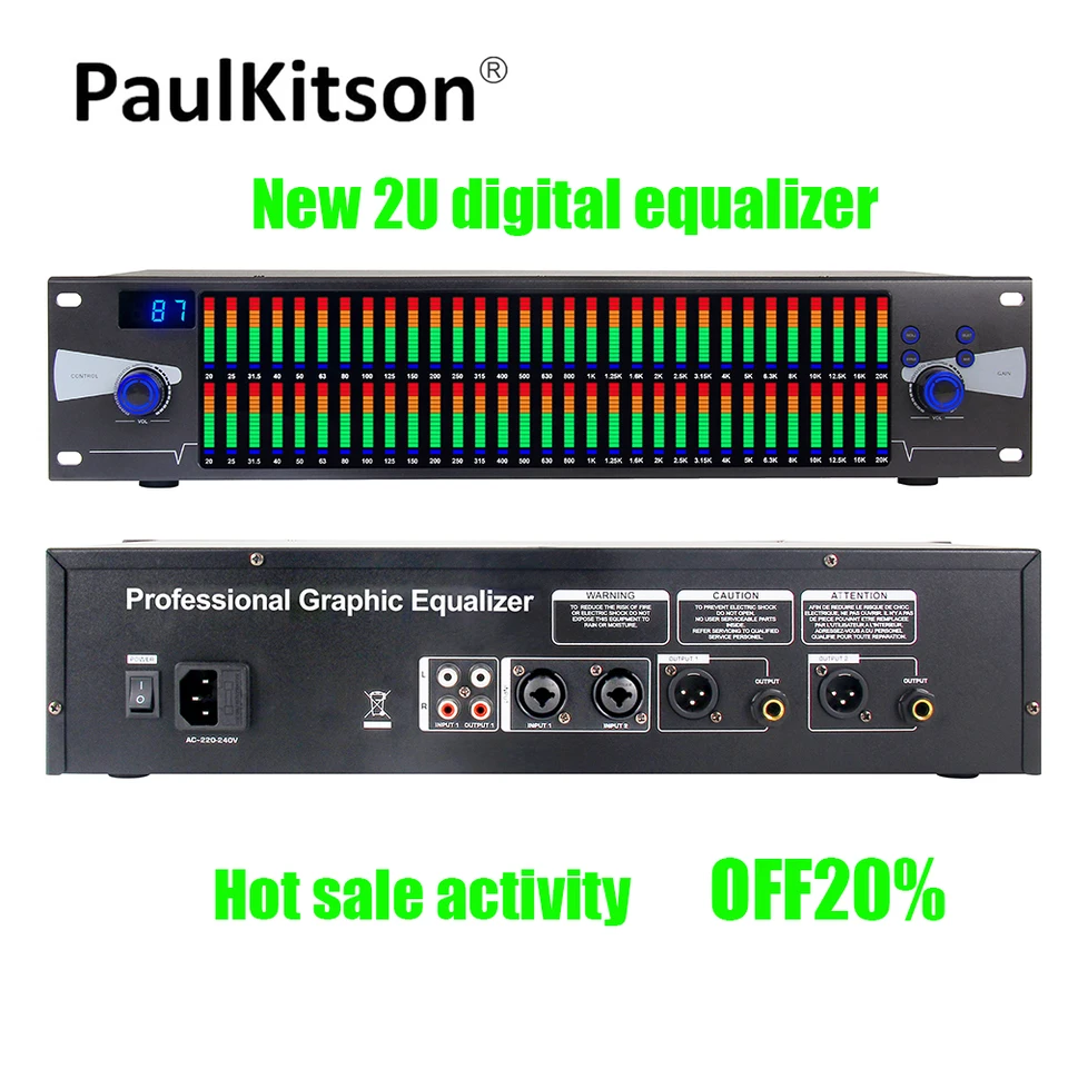 Home Stereo Graphic Equalizer
