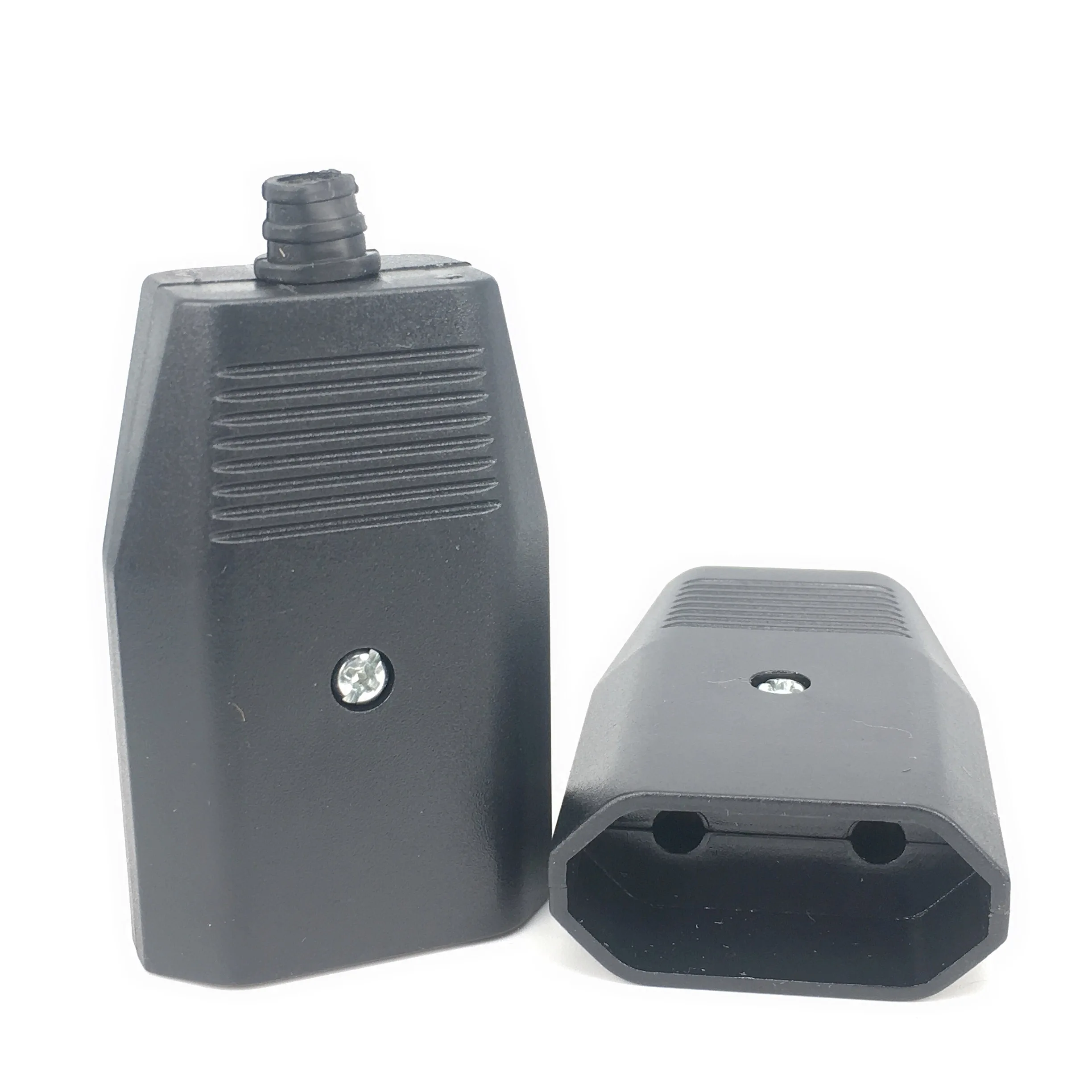 1PCS-LOT-European-2-Pin-DIY-Rewirable-socket-EU-2-Pin-female-Socket ...