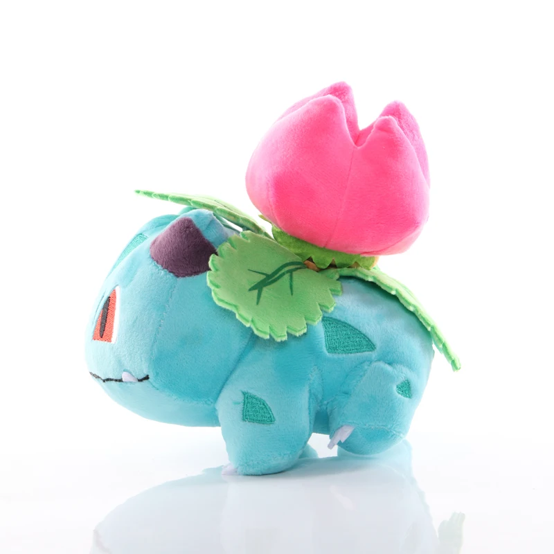 5pcs/lot Pokemon Ivysaur Plush Stuffed Toys Doll 18cm Soft Claw Machine ...