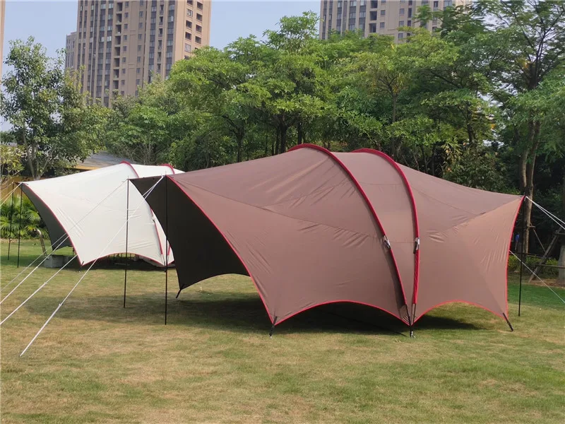 Giant 5-8 Persons Tents Outdoor Barraca Camping Tents Party Beach ...
