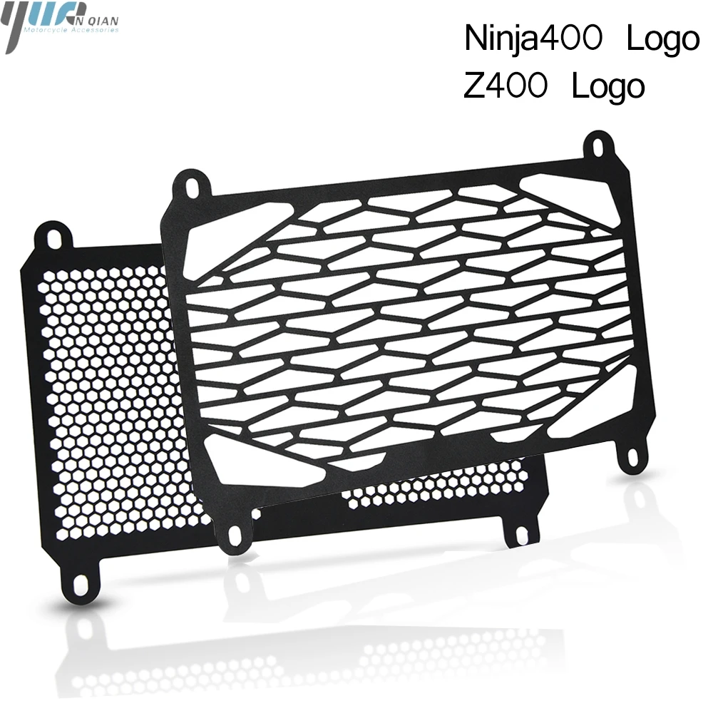 Motorcycle Radiator Guard Grille Oil Cooler Cover Street Bike Racing ...