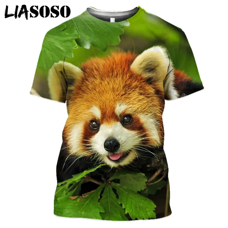 Men Shirt Print Red Panda | Red Panda Shirts Women | Red Panda Shirt ...