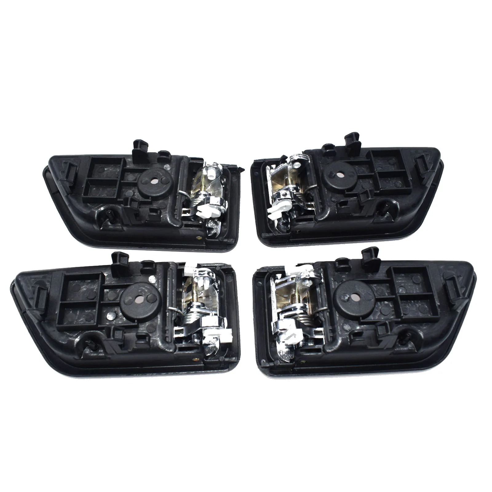 Внутренняя хромированная/черная дверная ручка, передняя, задняя, левая ...