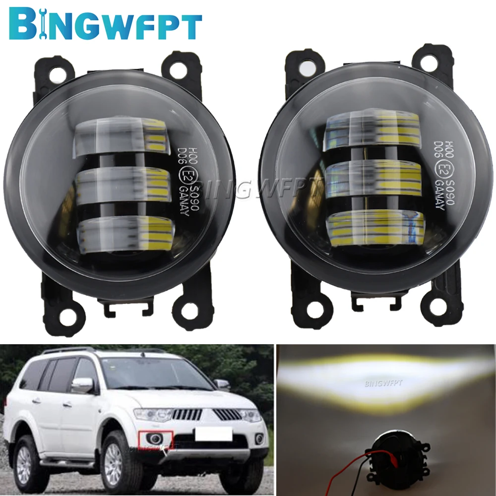 DRL-Fog-Lamp-Assembly-H8-H11-12V-Interface-9cm-In-Diameter-Fog-Light ...