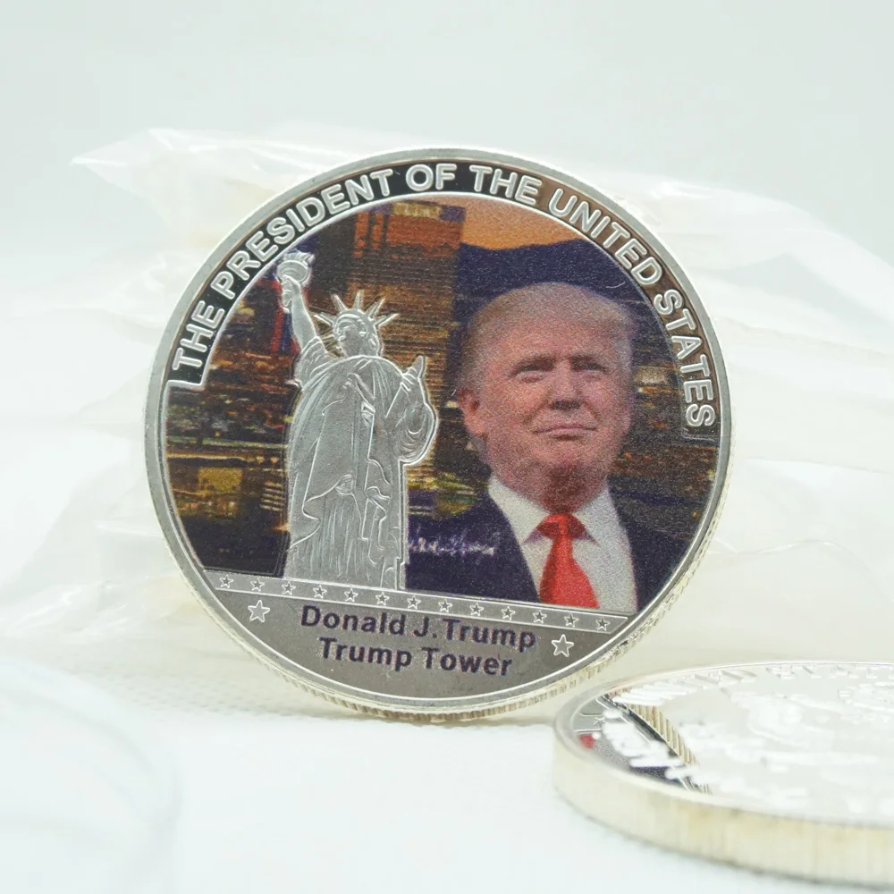 Lote de 5 unidades de moneda conmemorativa del presidente ...