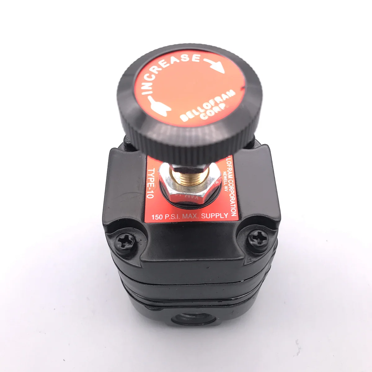 BELLOFRAM TYPE-10 2~120PSI pressure regulating valve 962-191-000 black ...