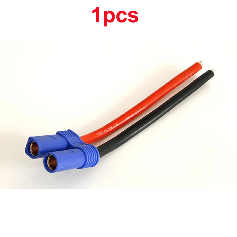 1pcs EC5 Connector with 12# 12 Awg Silcon Cable for DIY Model Aircraft Accessaries(Have Male ...