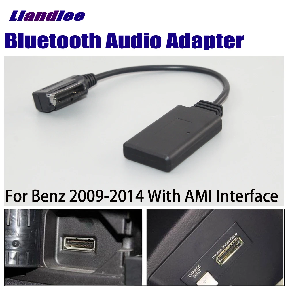 Car Bt Adapter For Mercedes Benz R/w/s/sl/slk/sls/ml/gl/glk Class Aux ...