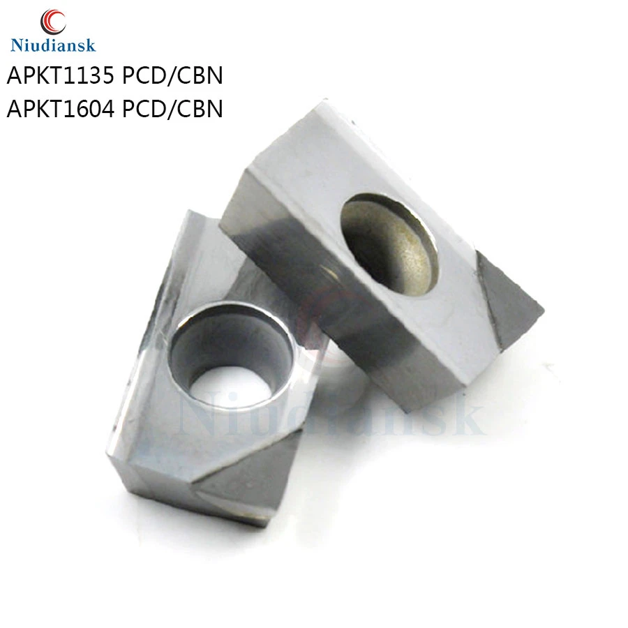 Apkt1135 Apkt1604 Pcd Cbn Apkt 1135 1604 Pcd Cbn Diamond Inserts Milling Turning Tool Milling ...