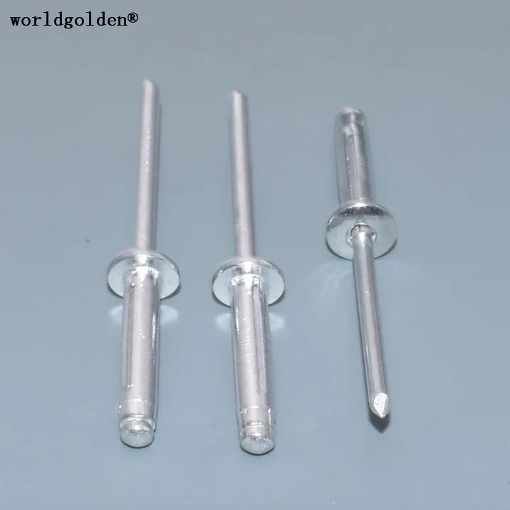 Worldgolden 100pcs 금속 클립 알루미늄 리벳 닛산 # 01515 0009U(015150009U),Mazda ...