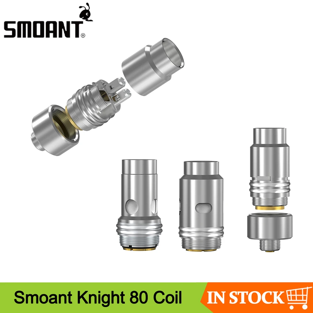 Original-Smoant-Knight-80-Replacement-Coil-0-3Ohm-0-4Ohm-RBA-Coil-For ...