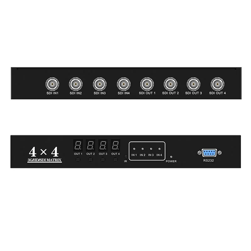 Retail-SDI-Switcher-4x4-HUB-SDI-Intelligent-Switch-Extender-4-To-4 ...