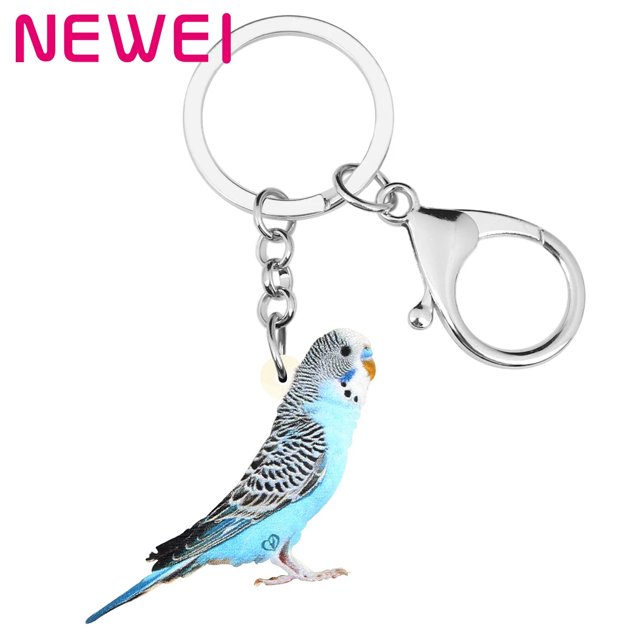 Acrylic Key Chain Jewelry | Keychains Animals Birds | Bird Keyring ...