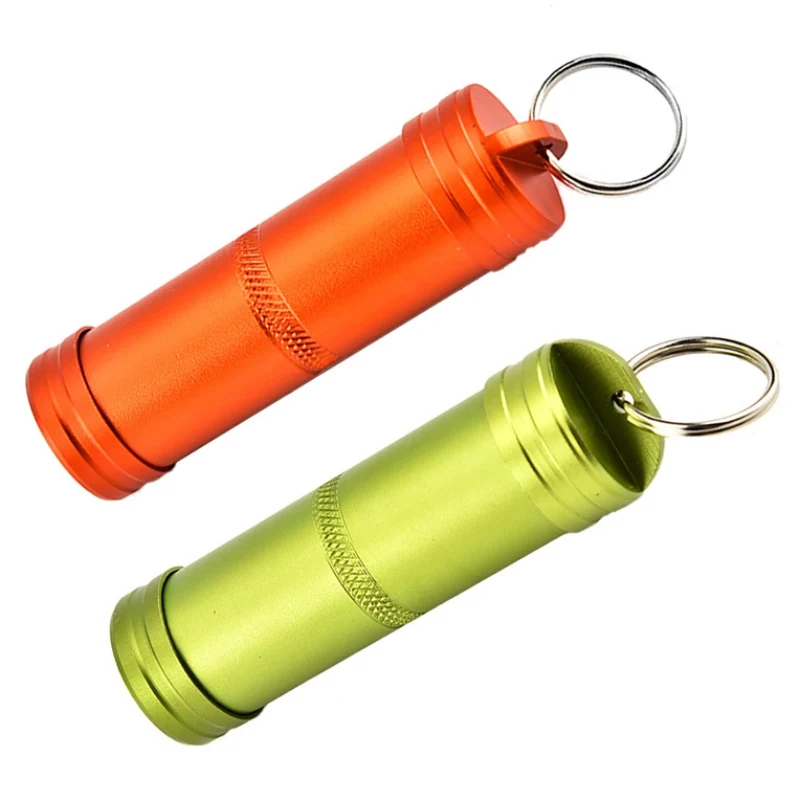 Outdoor EDC Survival Case Container Waterproof Emergency Survival Pill ...