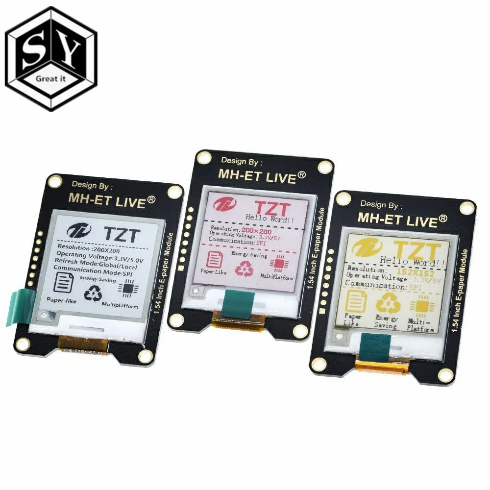 MH-ET LIVE 1.54 Inch Epaper Module E-paper E-Ink EInk Display Screen ...