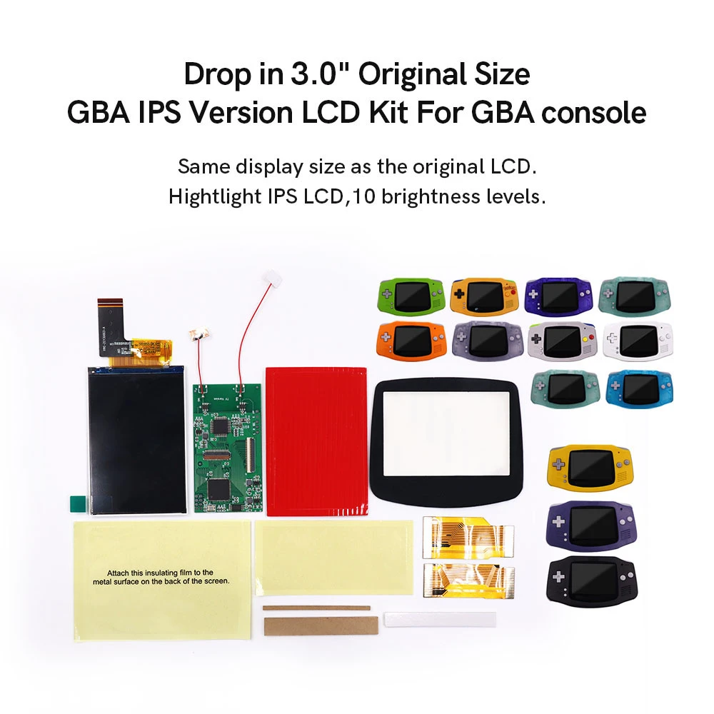 V4 Drop In Easy To Install 3.0" Original Size Ips High Brightness Lcd ...