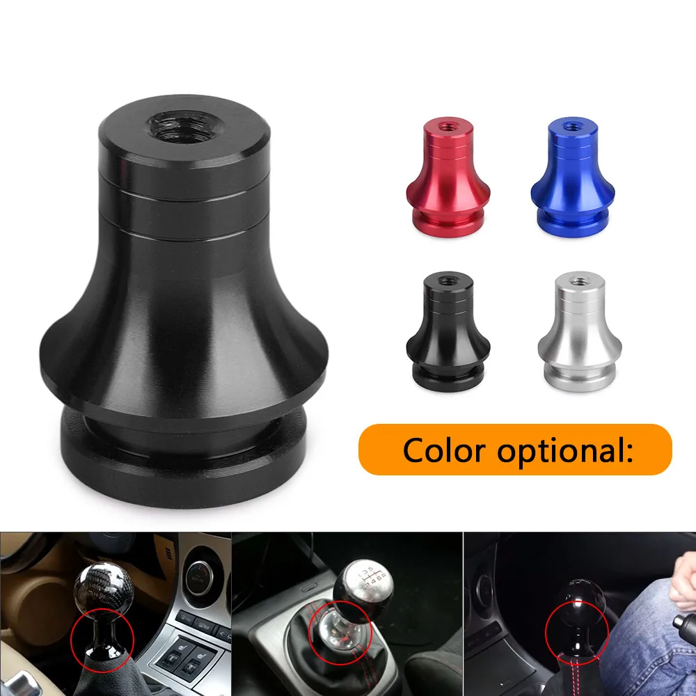Universal Shift Knob Adapter M10X1 5 M10X1 25 M12X1 25 Thread Aluminum