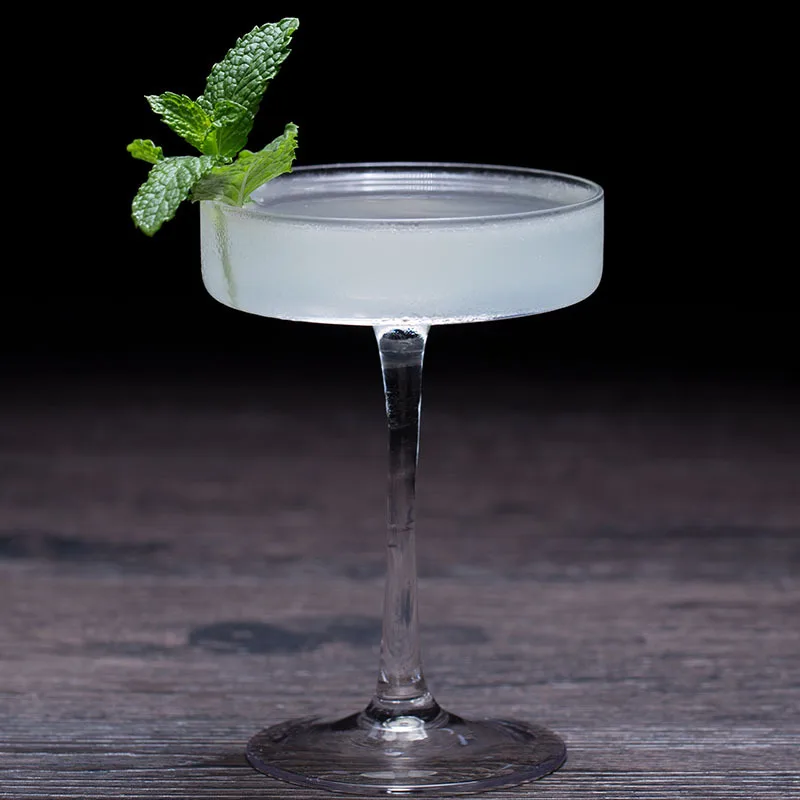 Cocktail Glass Flat-bottomed Japanese Classical Goblet Bar Professional ...