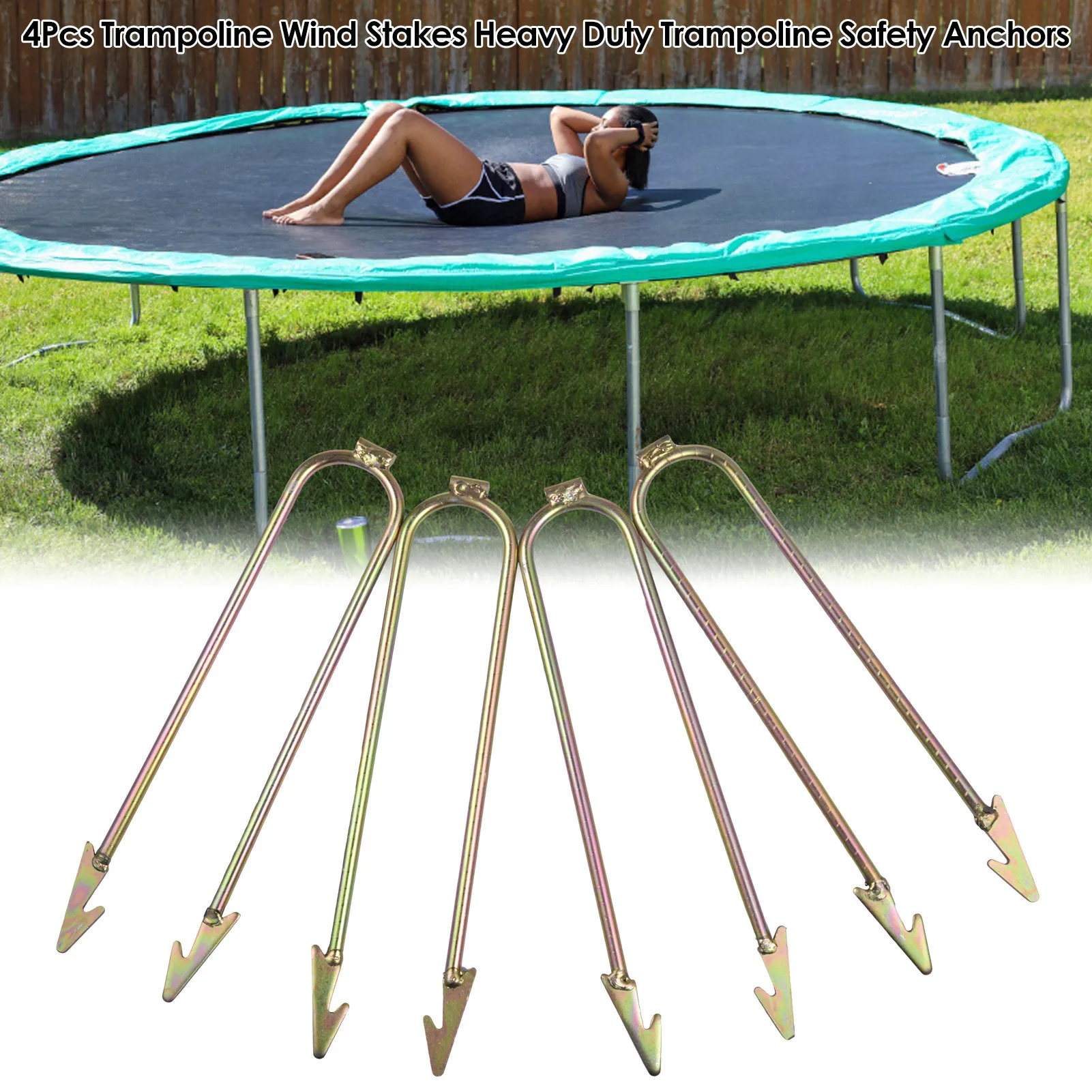 4pcs-Set-Trampoline-Wind-Stakes-Heavy-Duty-Trampoline-Safety-Anchors ...