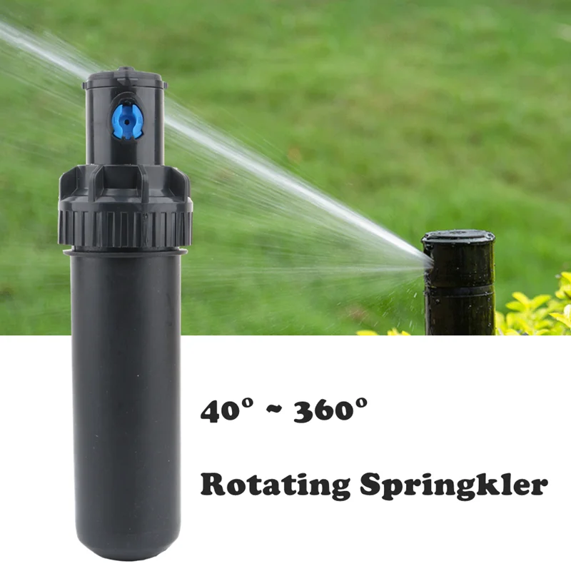 3/4" Pop-up Sprinkler Automatic Rotating Sprinkler Garden Irrigation ...