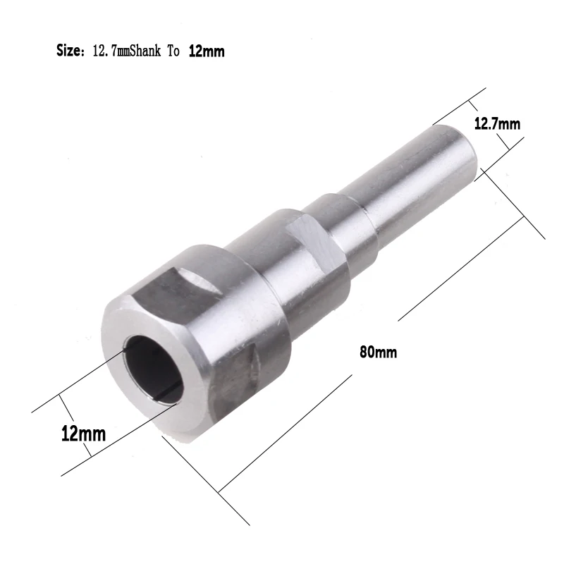 CHWJW-1-pc-12mm-1-2-Shank-Router-Bit-Extension-Rod-Collet-Engraving ...